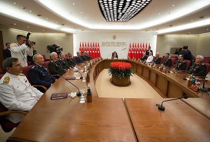 Turquie: Le Haut Conseil militaire se réunit sous la présidence du PM ...