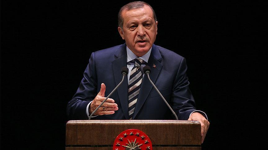 Erdogan:"Le principal but du PKK, du FETO et de Daech est de faire ...