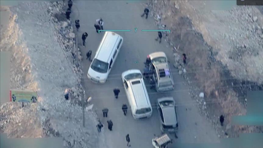 Terroristas del YPG/PKK impiden evacuar a los ciudadanos de Afrin