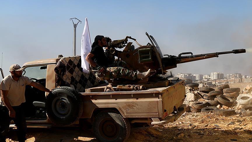 Armamento pesado en Idlib es retirado de la línea de frente