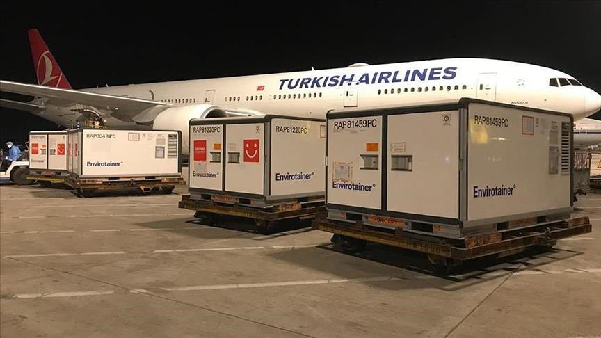 5M more doses of Sinovac COVID-19 vaccine arrive in Turkey