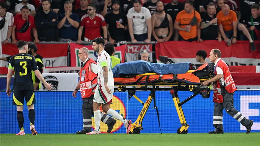 Hungary striker Varga has 'successful operation' after injury in EURO ...