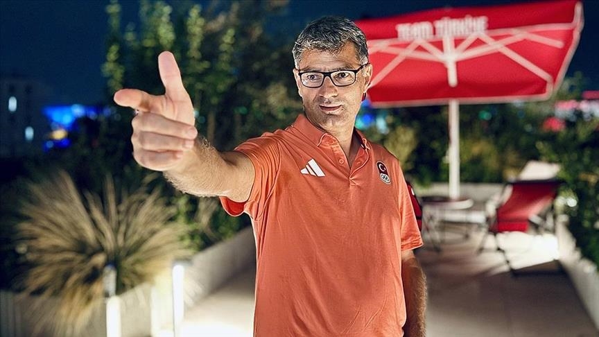 Turkish Olympian's iconic shooting style inspires activism against Gaza ...