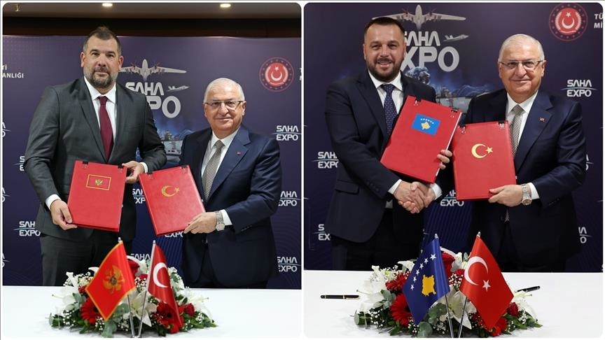 Türkiye signs military health cooperation protocols with Montenegro, Kosovo