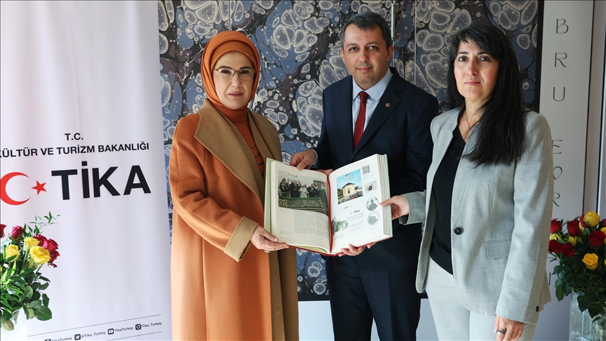 Turkish first lady attends book promotion about Gul Baba and Spiritual ...