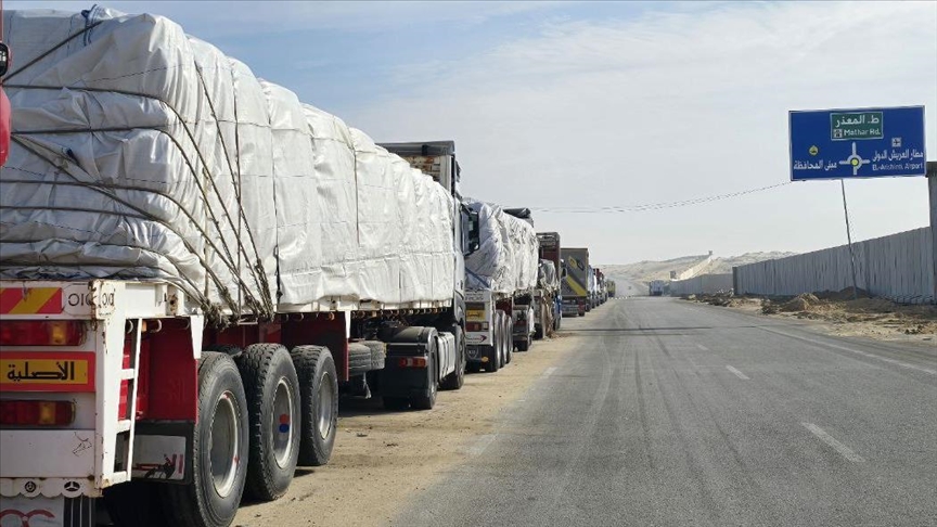 WHO says targeted number of aid trucks entering Gaza 500-600 daily when ...