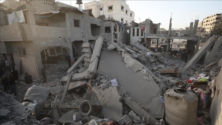 2 children killed in wall collapse in Gaza City after Israeli strike