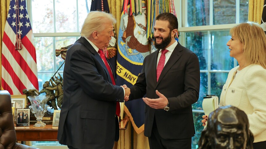 Trump, al-Sharaa discuss sanctions relief, Syria’s reconstruction in ...