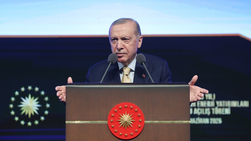 Energy supply safety is matter of national security, President Erdogan says