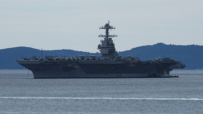 US awards $17.6M contract for Gerald Ford aircraft carrier repairs