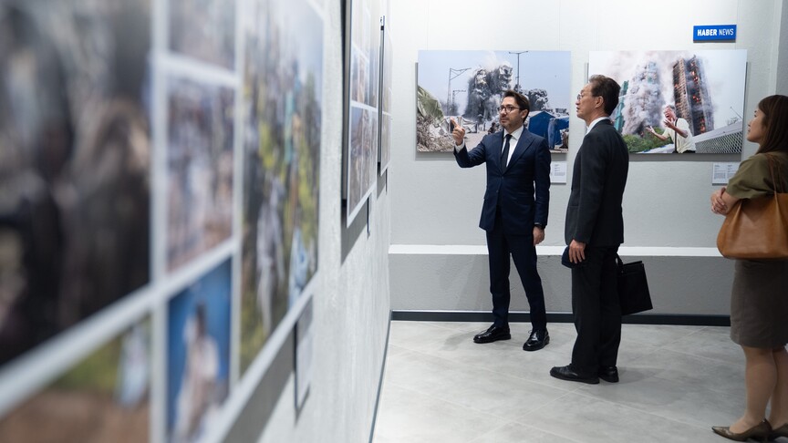 Japonya'nın Ankara Büyükelçisi Tamura, AA'yı ziyaret etti