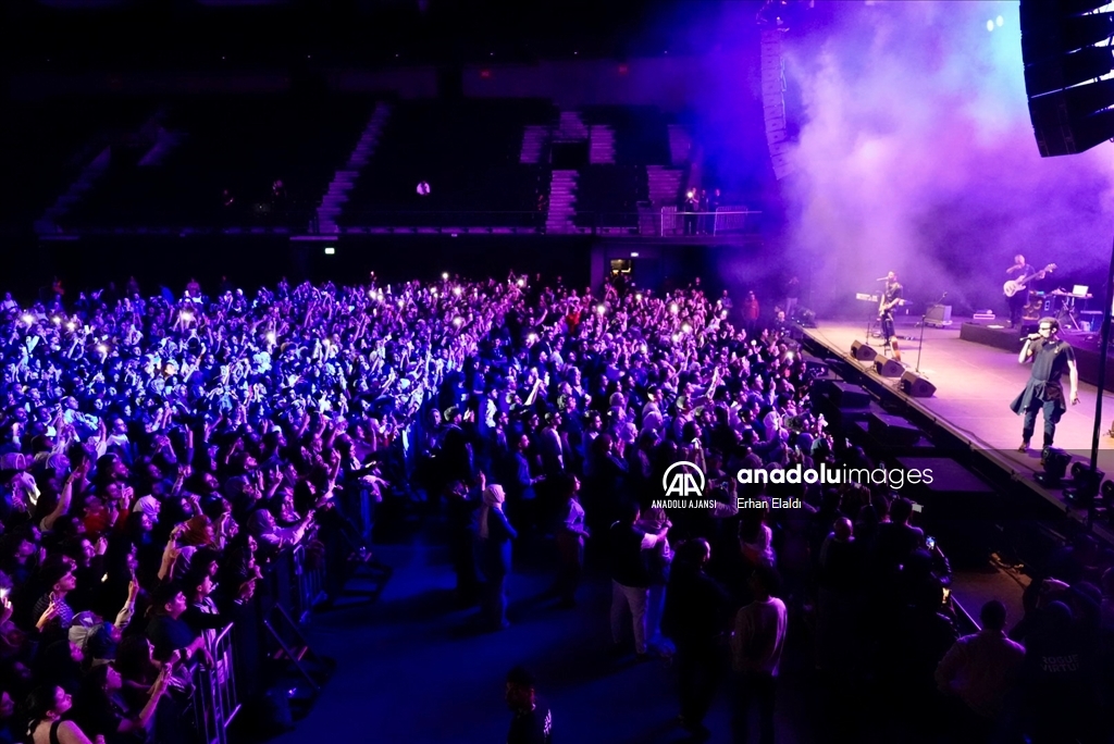 Rock grubu Cairokee İstanbul'da konser verdi