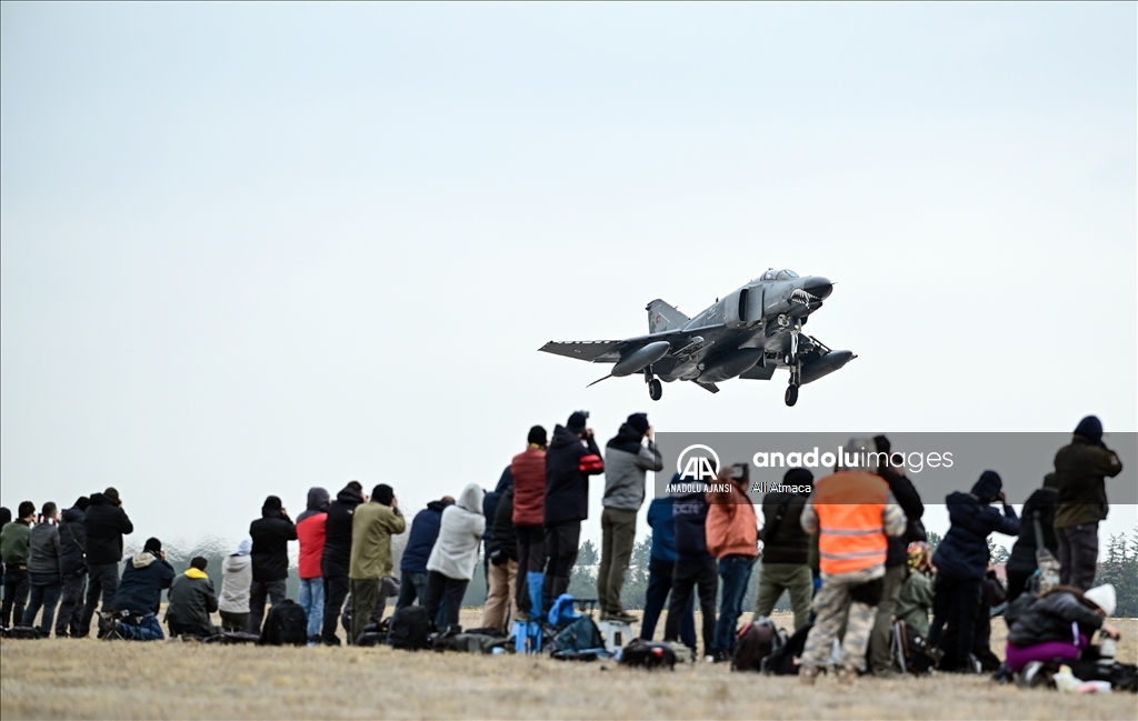 F-4E Phantom uçaklarının Türk Hava Kuvvetleri envanterine girişinin 50 ...