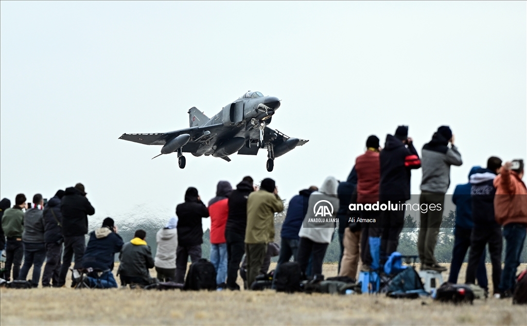 F-4E Phantom uçaklarının Türk Hava Kuvvetleri envanterine girişinin 50 ...