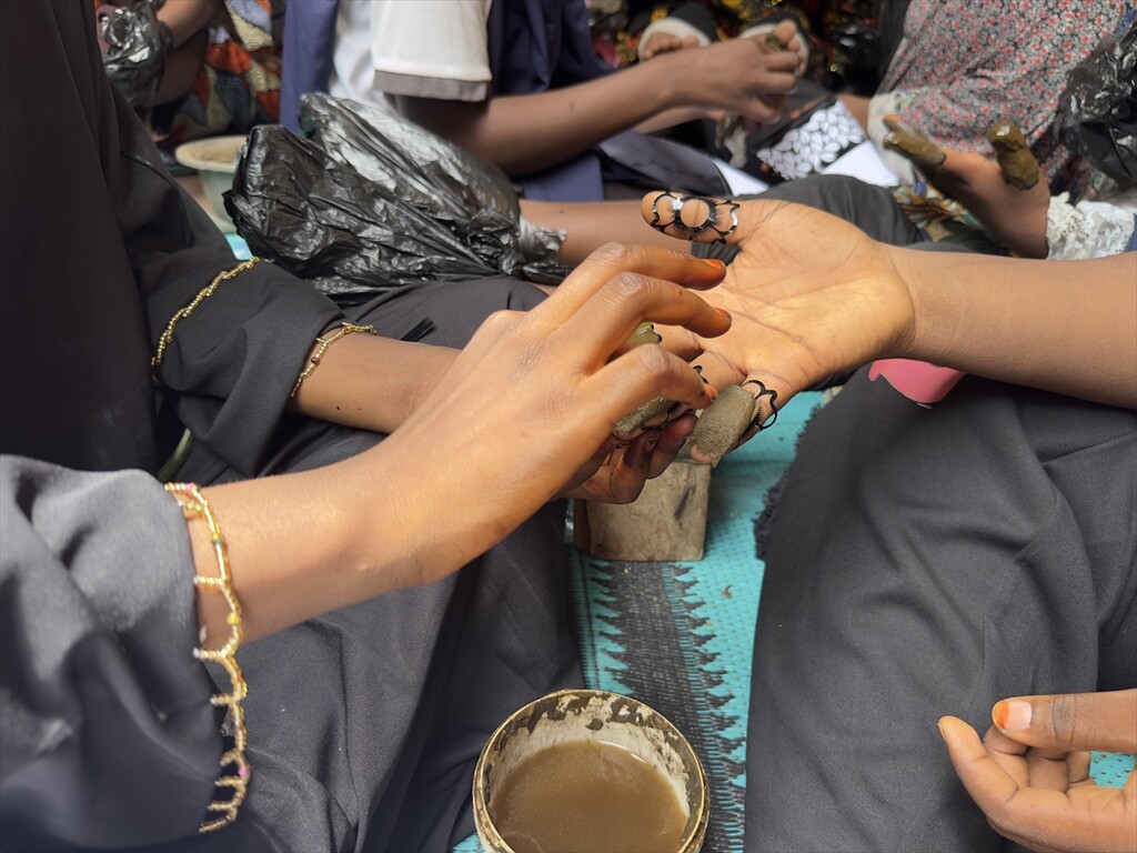 Women in Nigeria prepare for Eid al-Adha with traditional henna designs