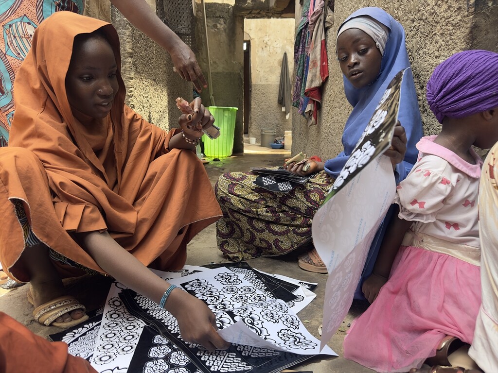 Women in Nigeria prepare for Eid al-Adha with traditional henna designs
