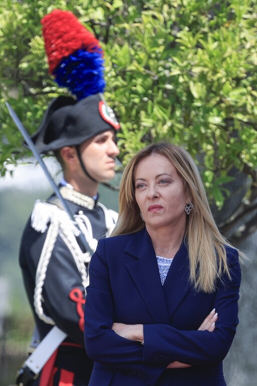 Italian Prime Minister Meloni meets Japanese Prime Minister Takaichi in ...