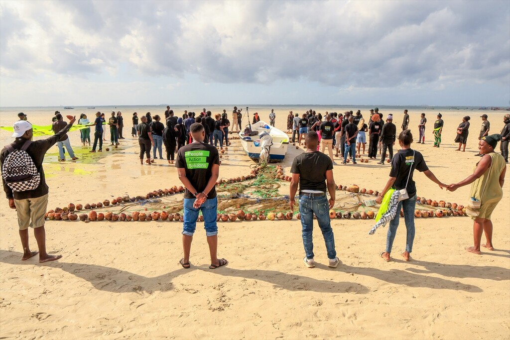 Environmental activists gather for oceans in Mombasa