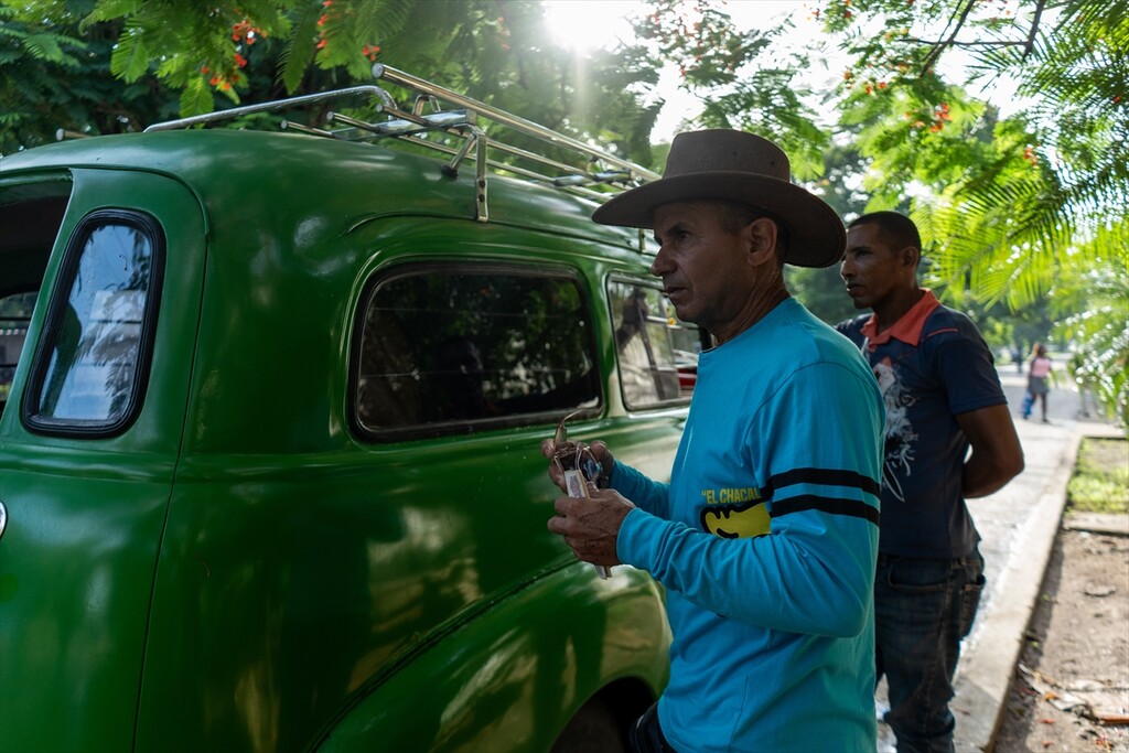 Old American cars continue to serve as everyday transport in Havana