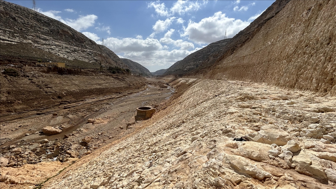 Video shows Al-Bilad dam in Libya